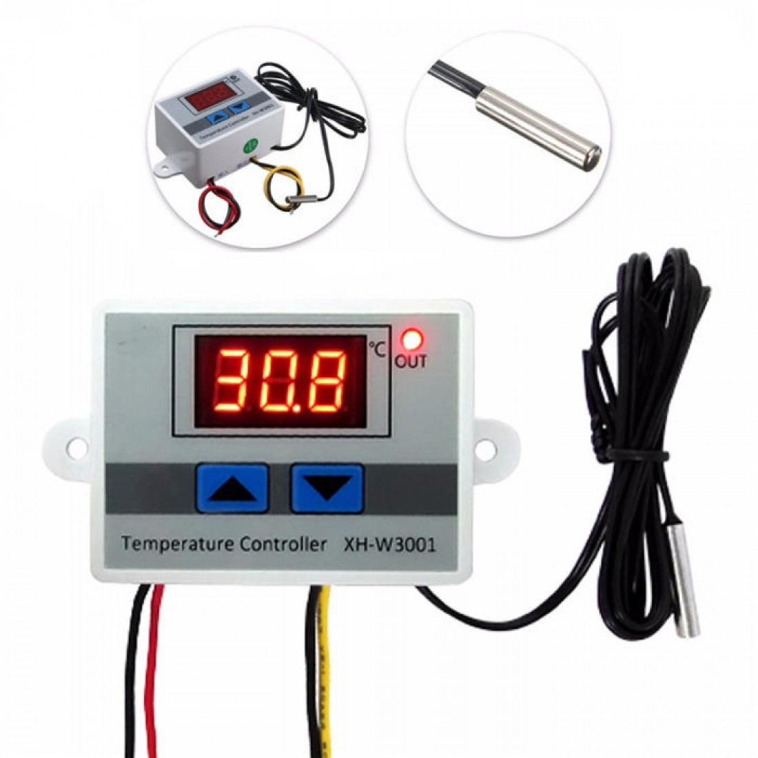 Digital Temperature Controller XH-W3001