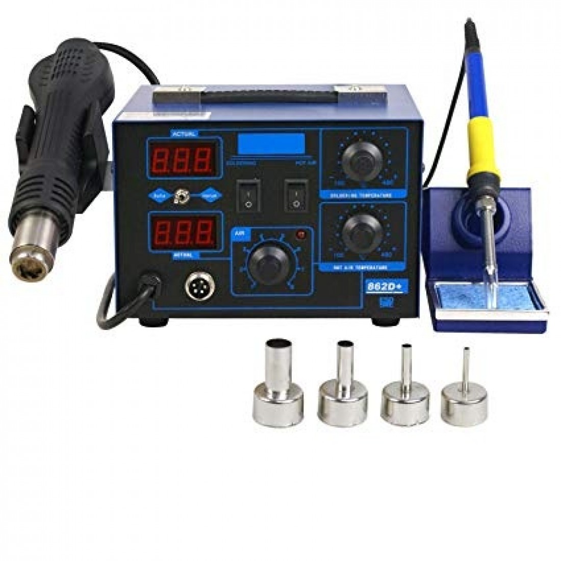 Hot Air Gun SMD Rework Soldering Station