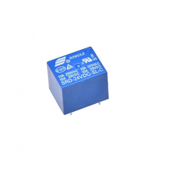 Relay 24V 10A - 5 Pin PCB