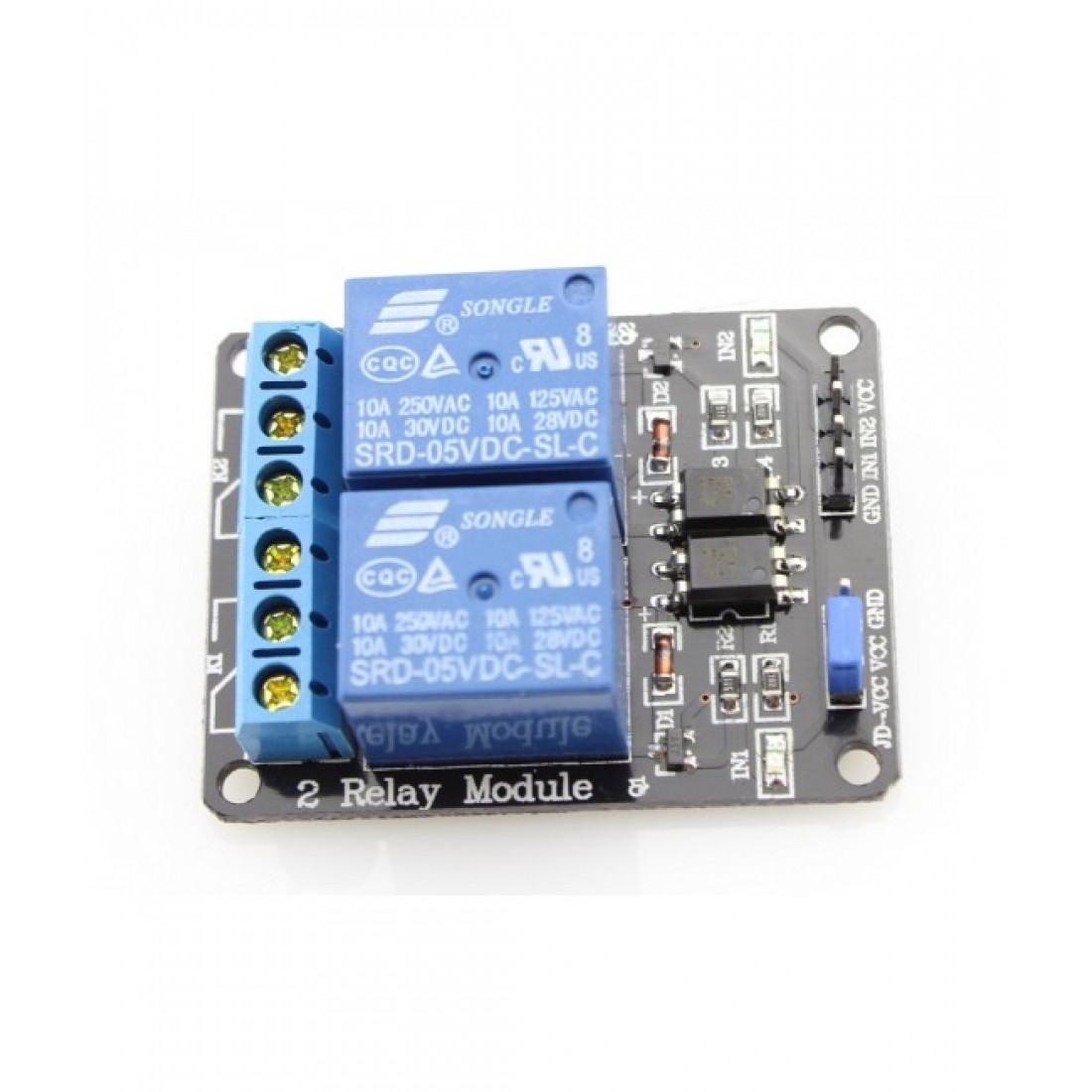 Relay Module 5V DC 2 Channel