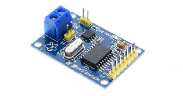 MCP2515 CAN Bus Controller with TJA1050 Driver and SPI Interface