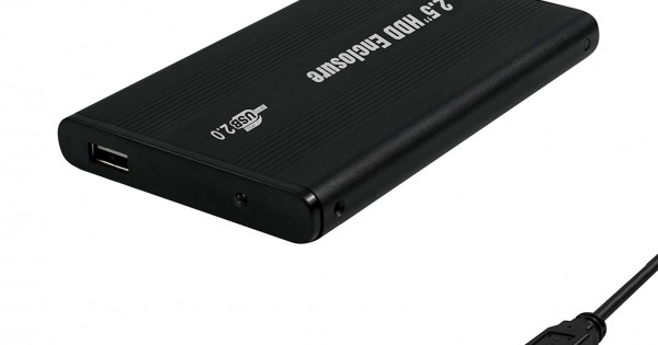 USB External Portable ATA IDE 2.5" Hard Drive Enclosure Case